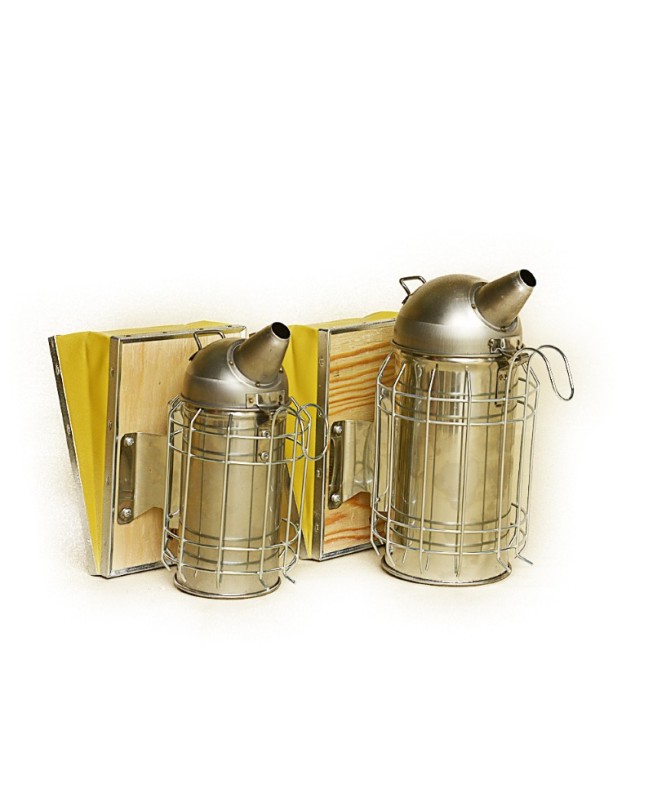 STAINLESS STEEL SMOKER 80/100 CM - Smoker for bees - Stalè Materiale ...